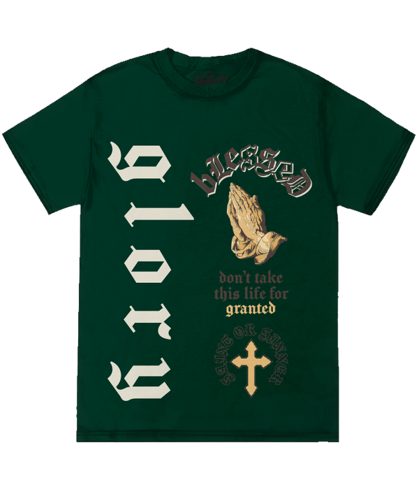 BLESSED GLORY TEE - Popular Poison