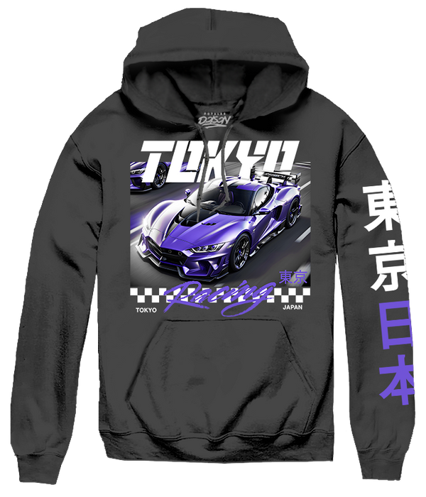 TOKYO RACING CAR HOODIE - Popular Poison